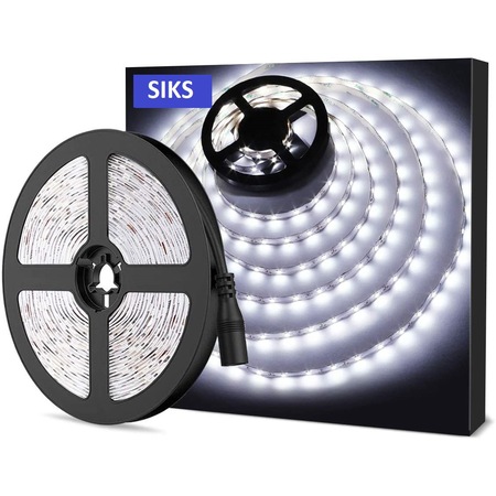 Banda Led Alba SIKS® Cu Lumina Rece, 5 Metri, cu alimentator inclus ...