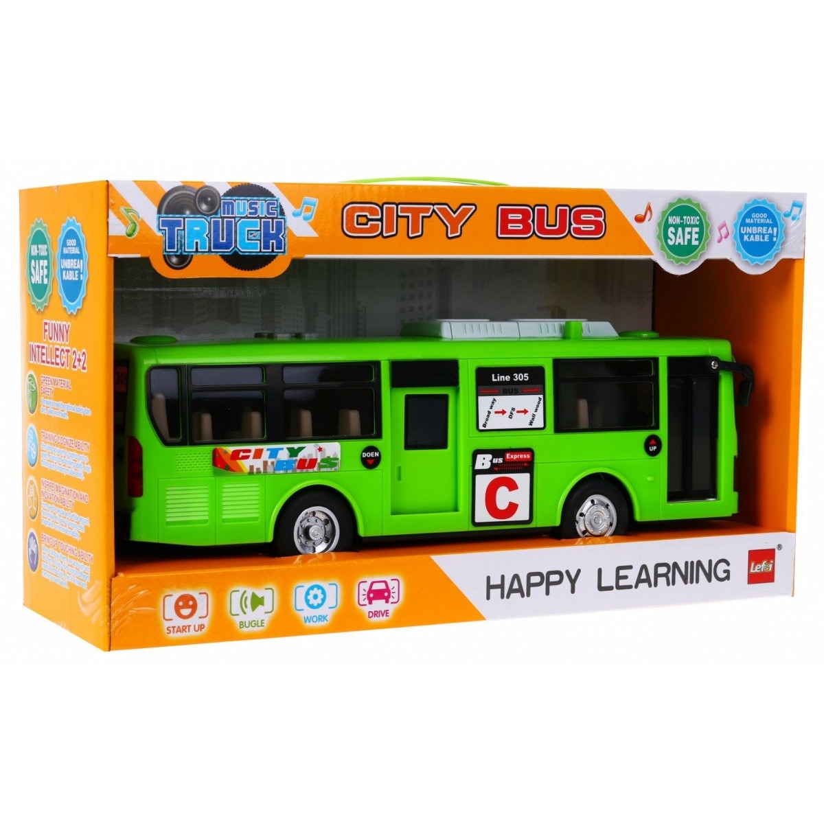 Autobuz scolar pentru copii Gimbus autobuz scolar, verde - eMAG.ro