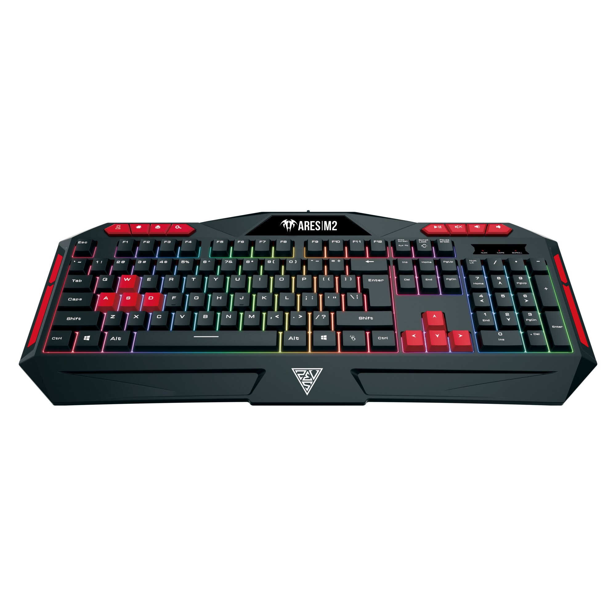 Геймърски комплект Gamdias ARES M2, Черен, USB - eMAG.bg