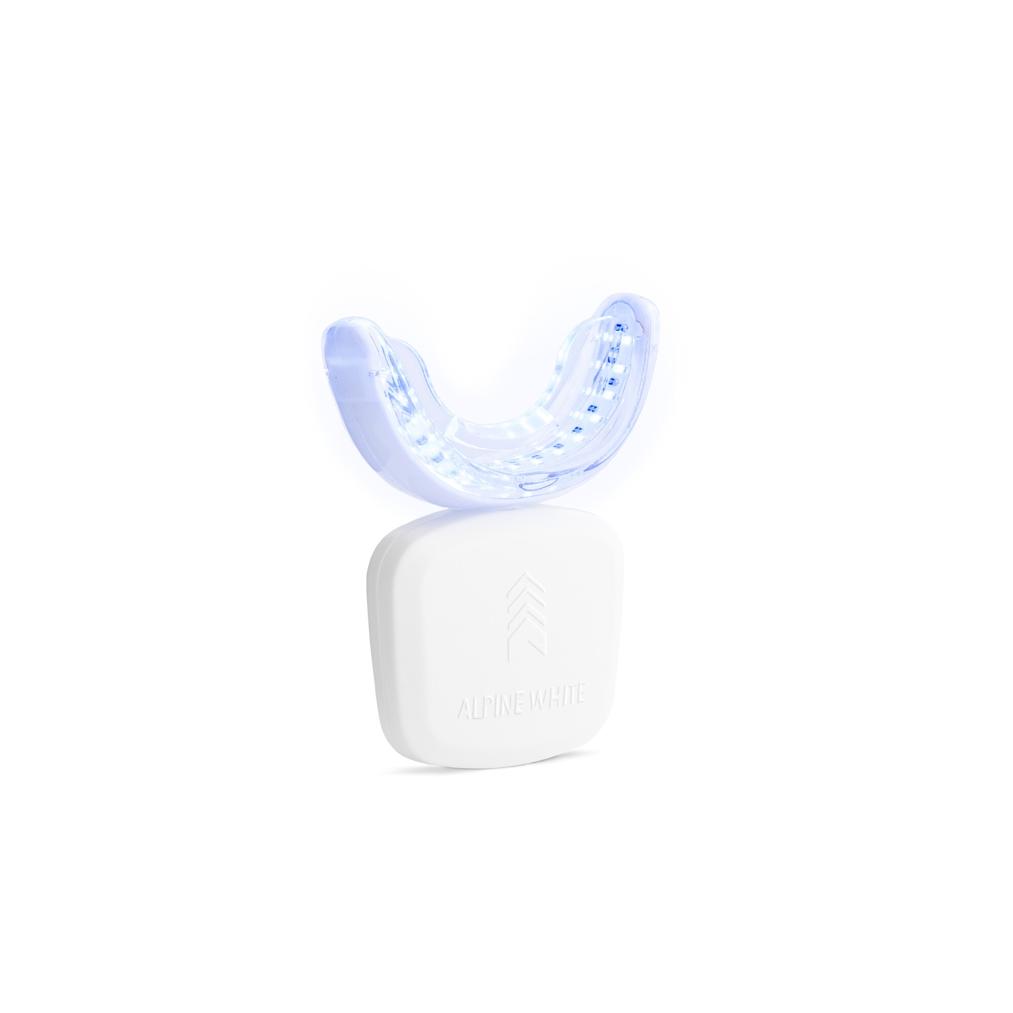Kit pentru albire dentara, Alpine White, vegan, aparat cu LED si gel de ...
