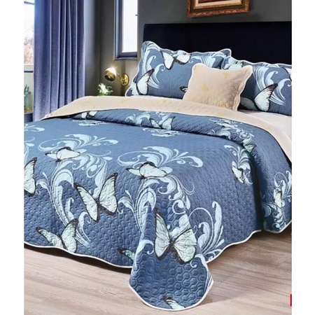 Комплект Кувертюра TM Daniela, С 4 калъфки, Фин памук, 5 части - eMAG.bg