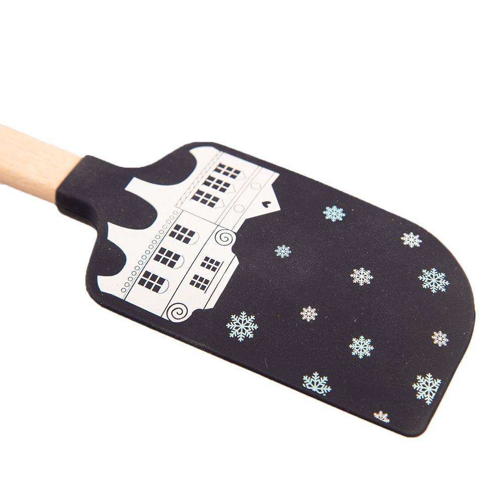 Set bucatarie, Orion, Spatula, Forma prajituri bradut, Silicon/Inox ...