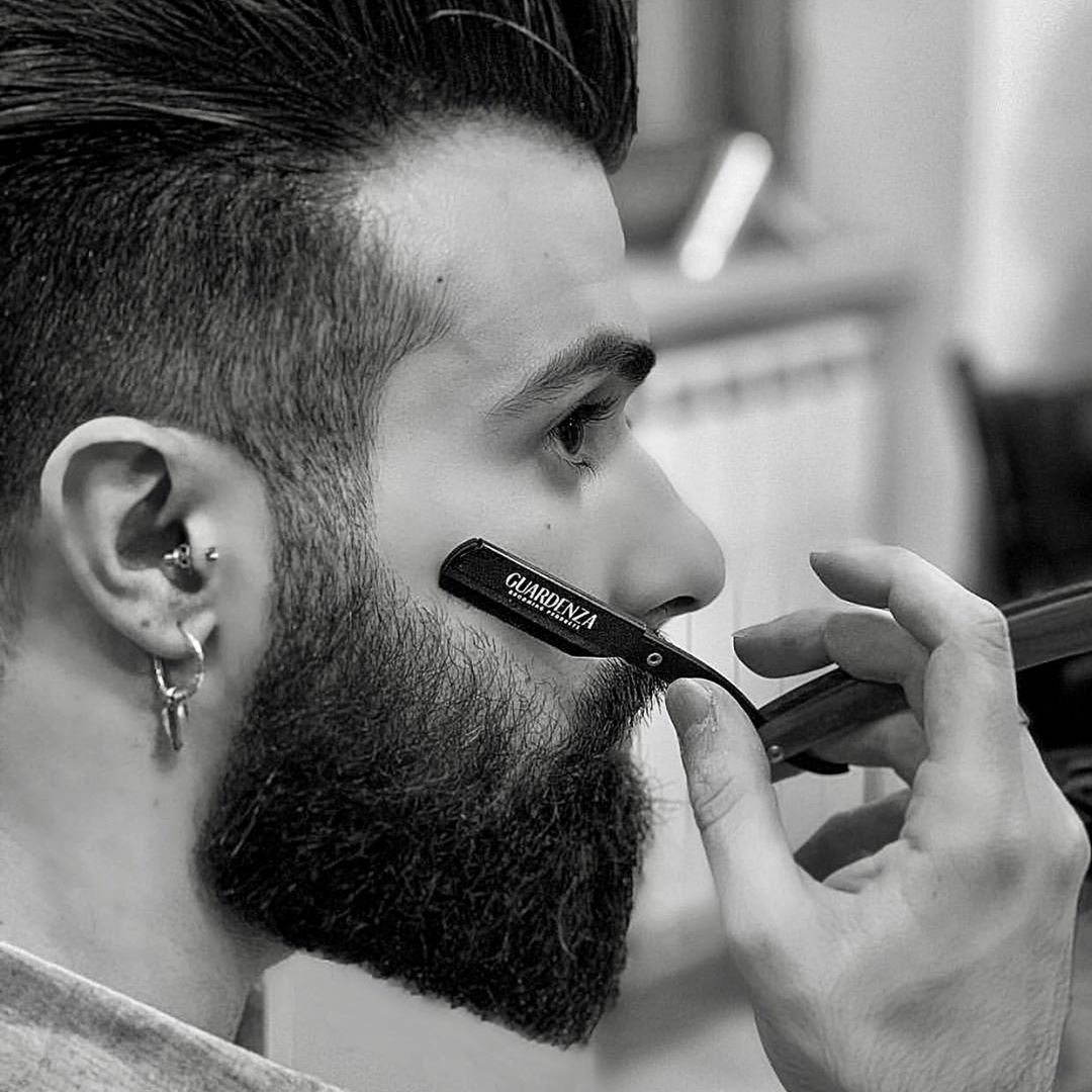 Brici de barbierit cu lama interschimbabila din otel inoxidabil de ...