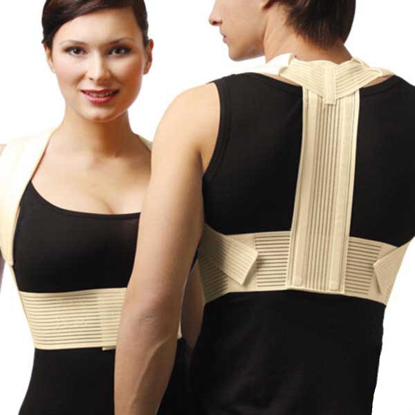 Corset spate SIKS® suport corector, marime universala, crem - eMAG.ro