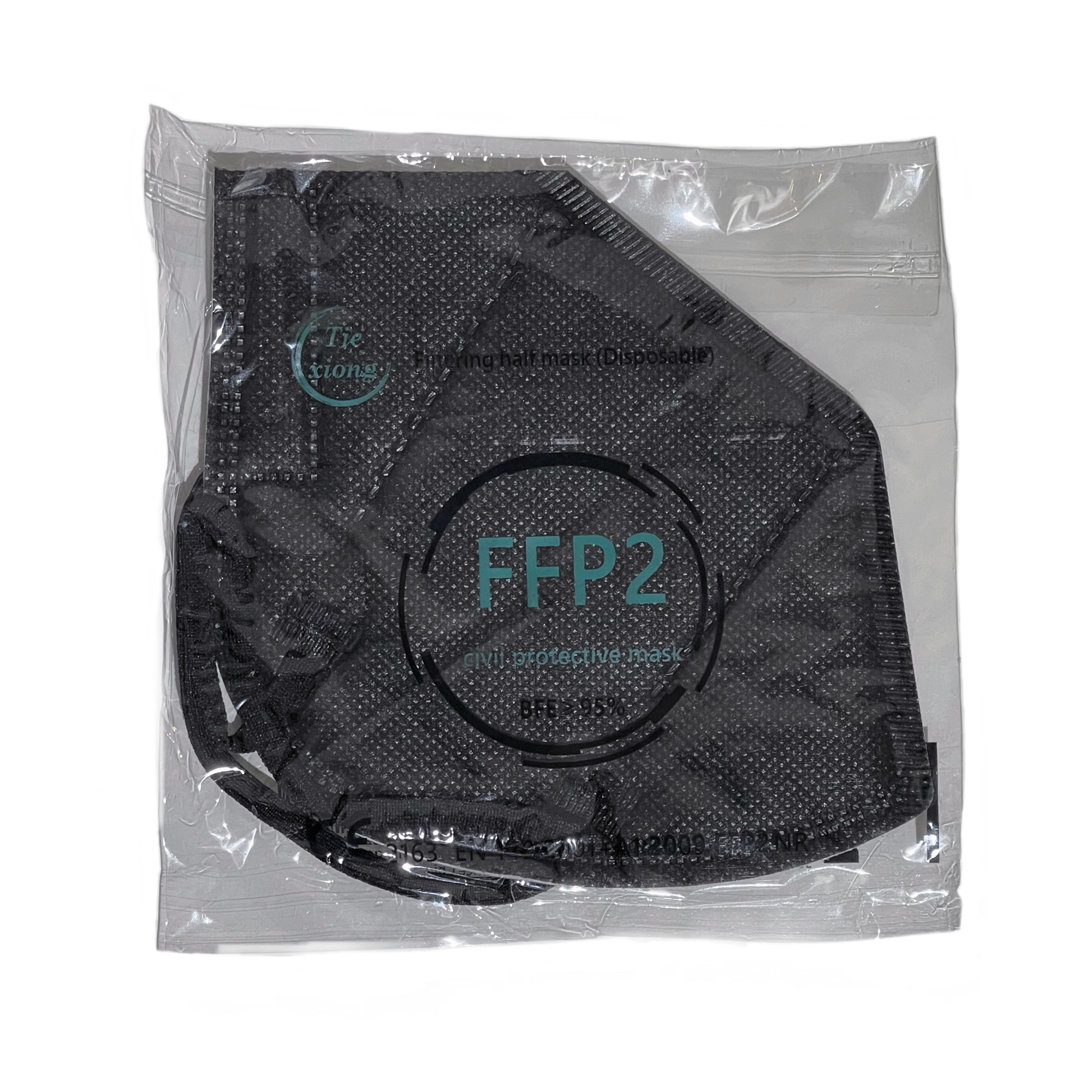 Set 30 buc Masti FFP2 de protectie, 5 straturi, BFE ≥95%, ambalate ...