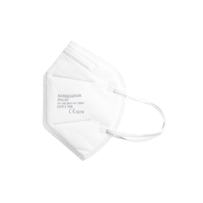 Set 2 masti de protectie respiratorie KN99 FFP3, Barbeador Max-03, cu 5 ...