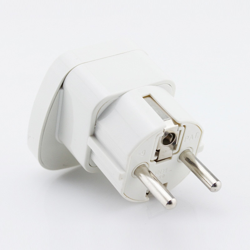 Adaptor priza universala, travel adapter, alb, cu aprobare CE, fara ...