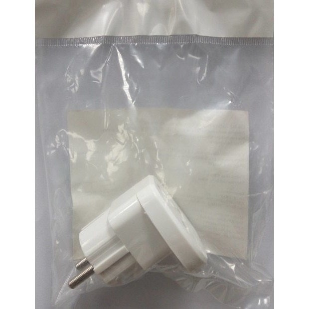 Adaptor priza universala, travel adapter, alb, cu aprobare CE, fara ...