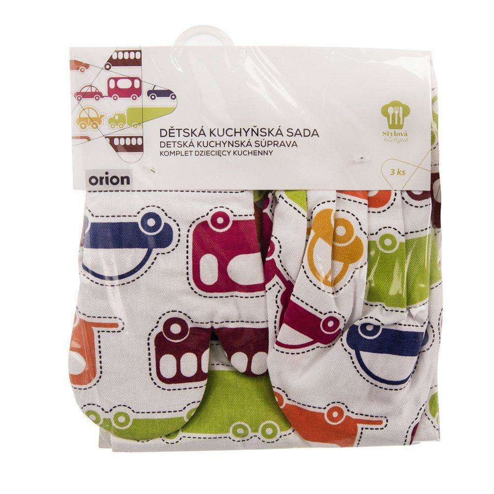 Set sort, manusa, boneta bucatarie copii, Orion, Bumbac, Multicolor ...