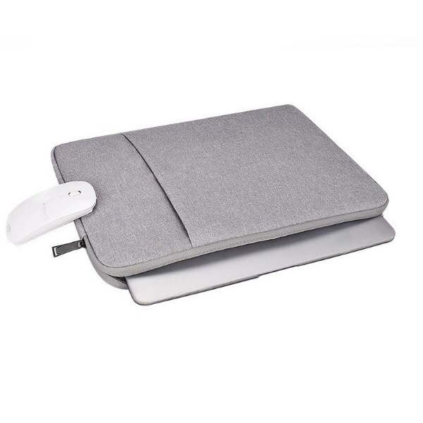 Geanta laptop Sponge, Poliester, 15,6 inch, Gri - eMAG.ro