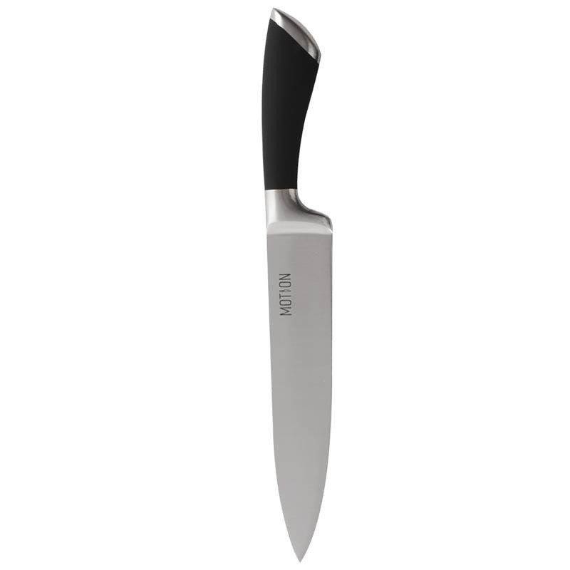 Cutit bucatar Motion, Orion, Inox, 20 cm, Negru - eMAG.ro