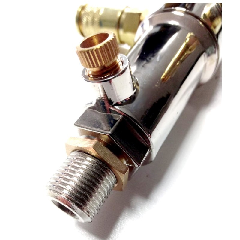 Reductor presiune cu filtru, Tagred, manometru, 2 cuple rapide, racord 3/8'', 12 bar, 1750 l/min ...