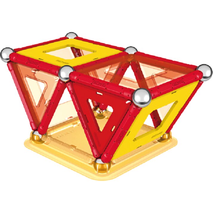Set de constructie magnetic Geomag Mechanics, 60piese, Geomag819 - eMAG.ro