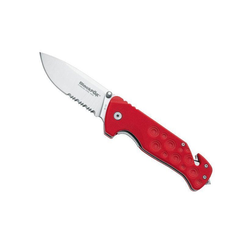 Cutit Black Fox, Otel, 11.5 cm, Rosu - eMAG.ro