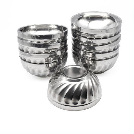 Set 10 boluri termo din inox, D3157, 16cm - eMAG.ro