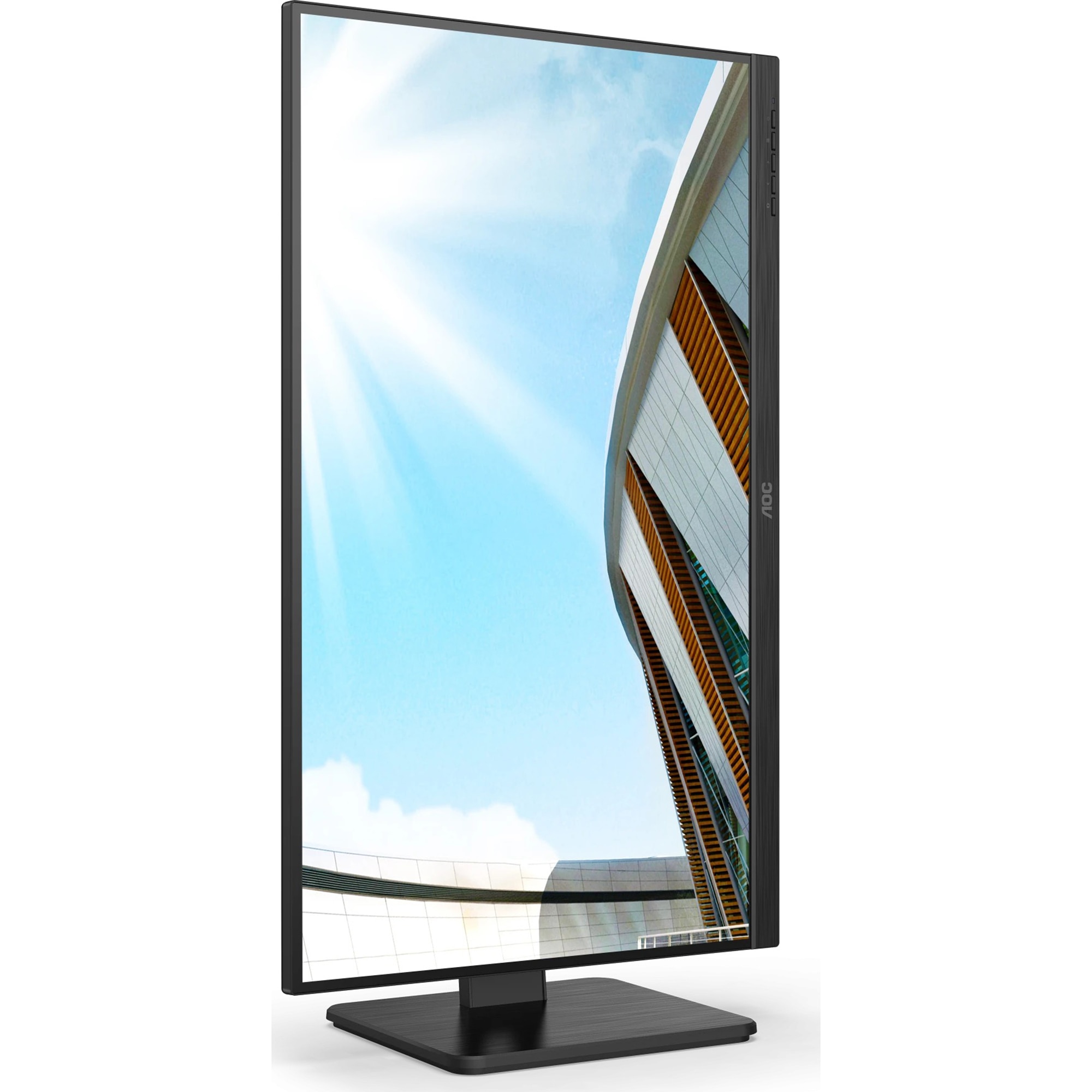 Monitor LED IPS AOC 27", 4k UHD, Display Port, Vesa, Negru - eMAG.ro