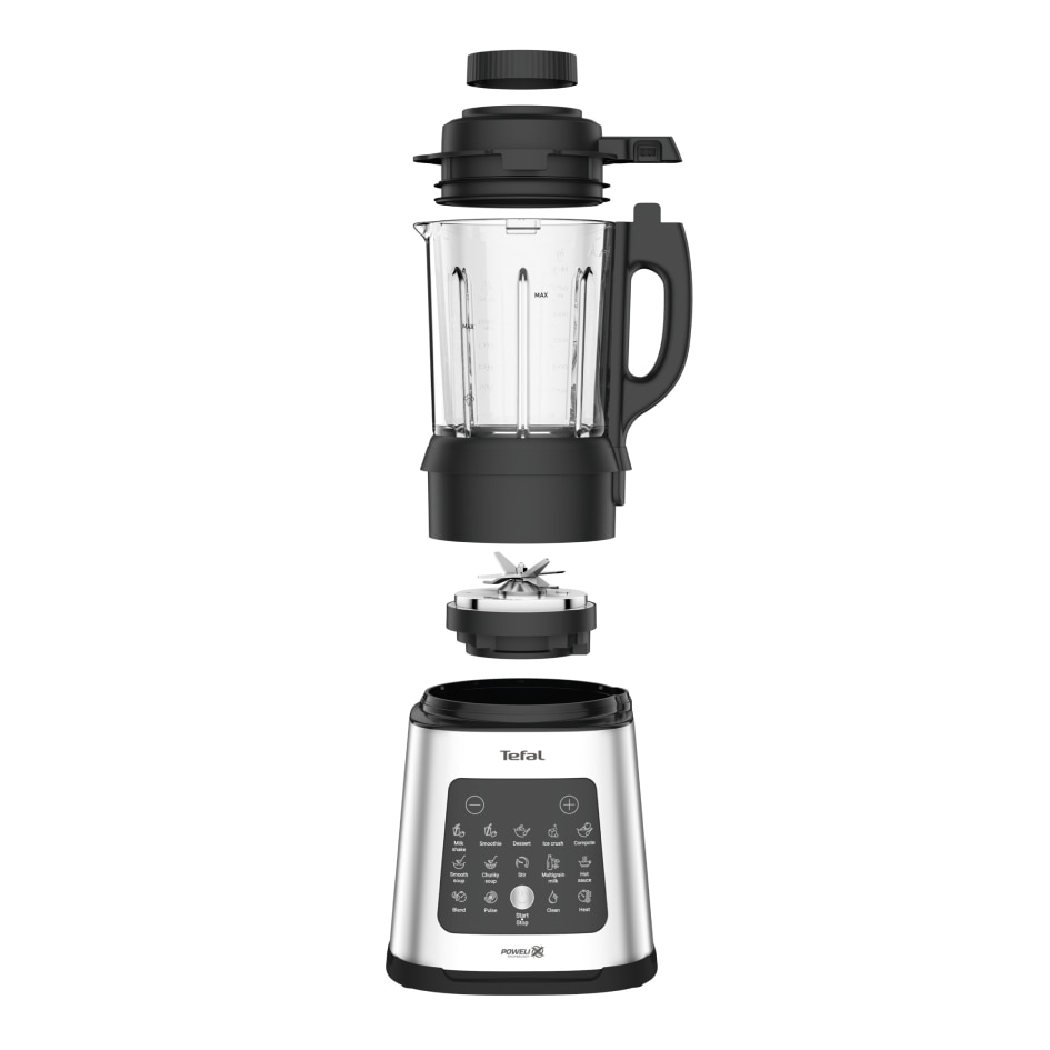 Blender Tefal PerfectMix Cook BL83SD30, 1400W, capacitate 1.75L, viteza ...