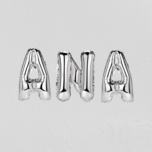 Set Baloane Litere Nume Ana, Argintiu, 40Cm - eMAG.ro