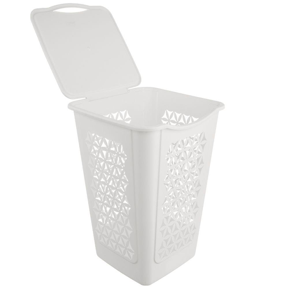 Cos rufe, Orion, Plastic, 50 L, Alb - eMAG.ro