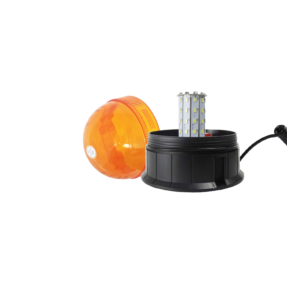 Girofar cu LED cu baza magnetica 12V-24V cu 3 functii WL014(F) - eMAG.ro