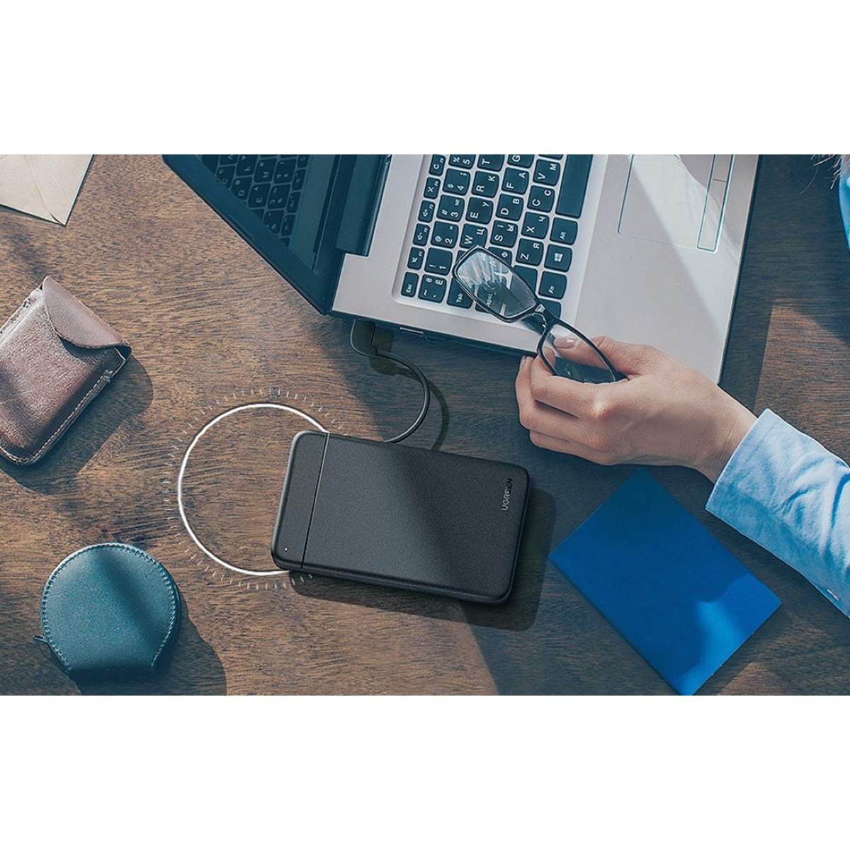 Rack tok külső HDD/SDD 2.5 Ugreen, CM352 SATA III, USB 3.0 - eMAG.hu