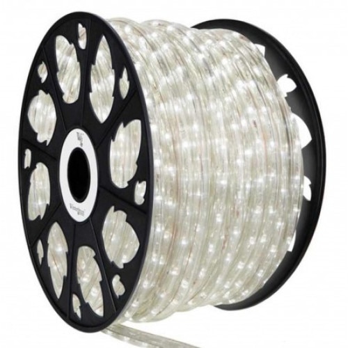 Furtun luminos cu led, alb rece 100 m - eMAG.ro