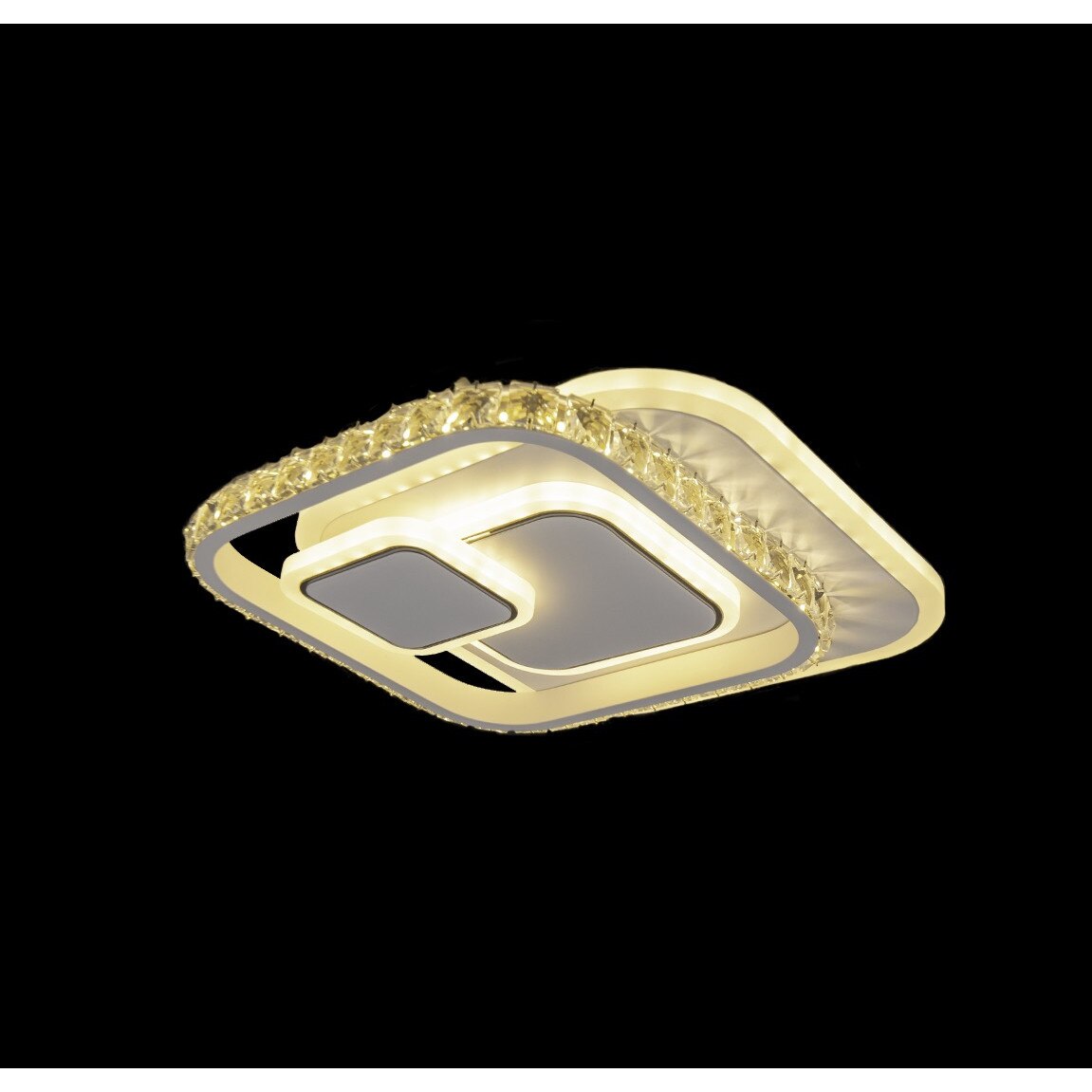 Lustra Led Alessandro Design Alida, 36W, 3000K/4000K/6000K, Alb ...