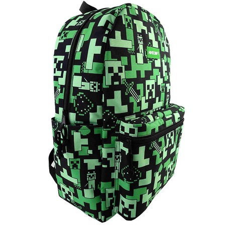 Ghiozdan Minecraft, Creeper, 44cm - eMAG.ro