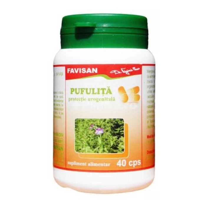 Puffy, 40 капсули, Favisan - eMAG.bg