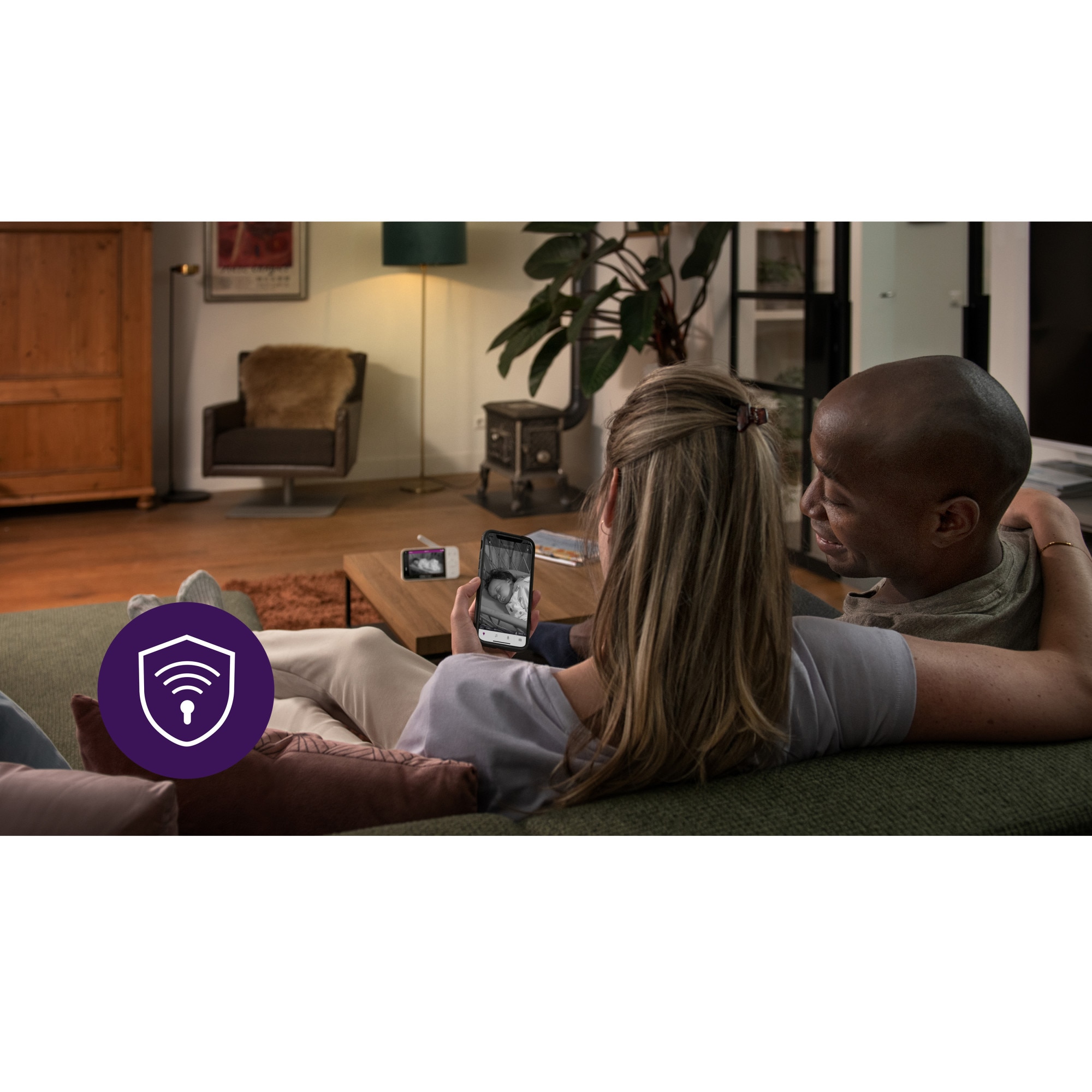 Philips Avent SCD923/26 gyermek digitális videomonitor, 4,3 hüvelykes ...