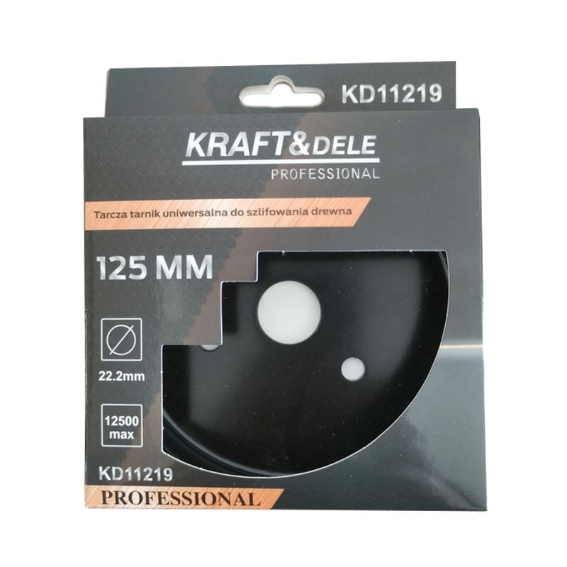 Disc universal, Kraft&Dele, pentru slefuire lemn, 125 mm, KD11219 - eMAG.ro