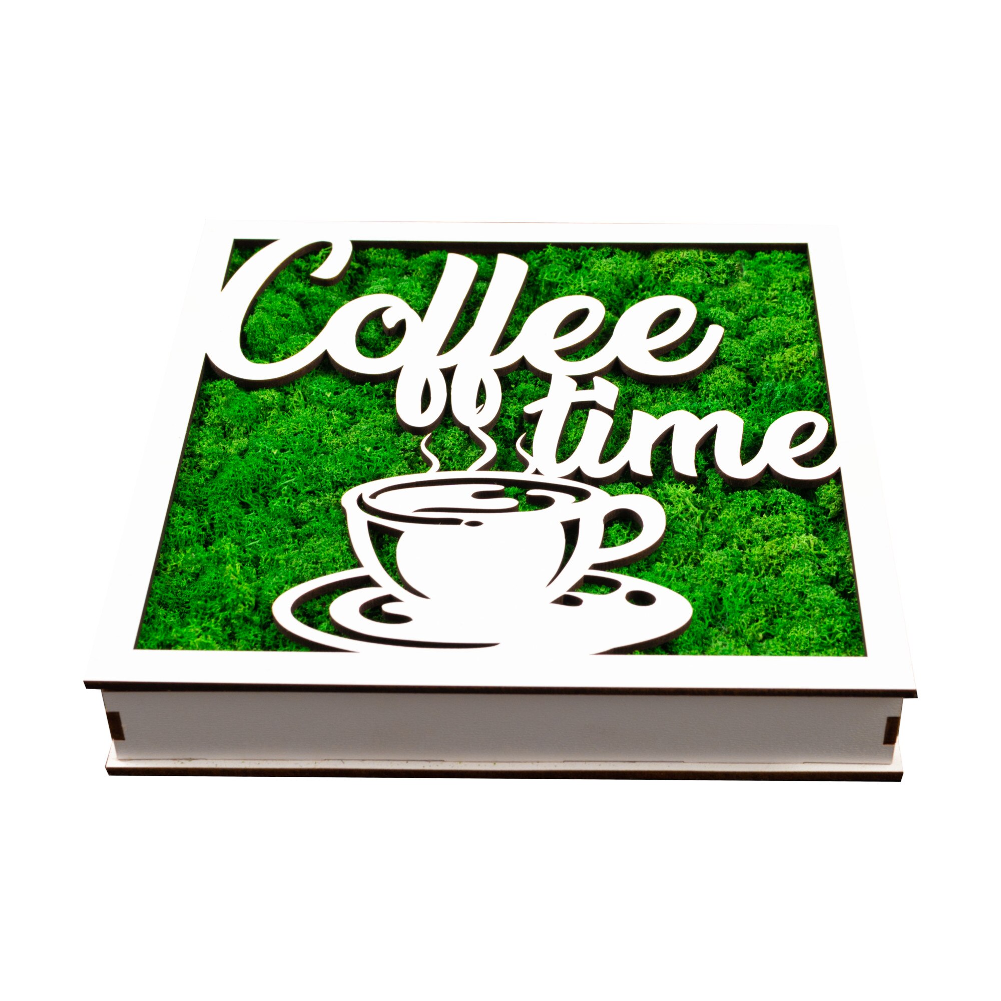Tablou Cofee Time 20*20 cm - eMAG.ro