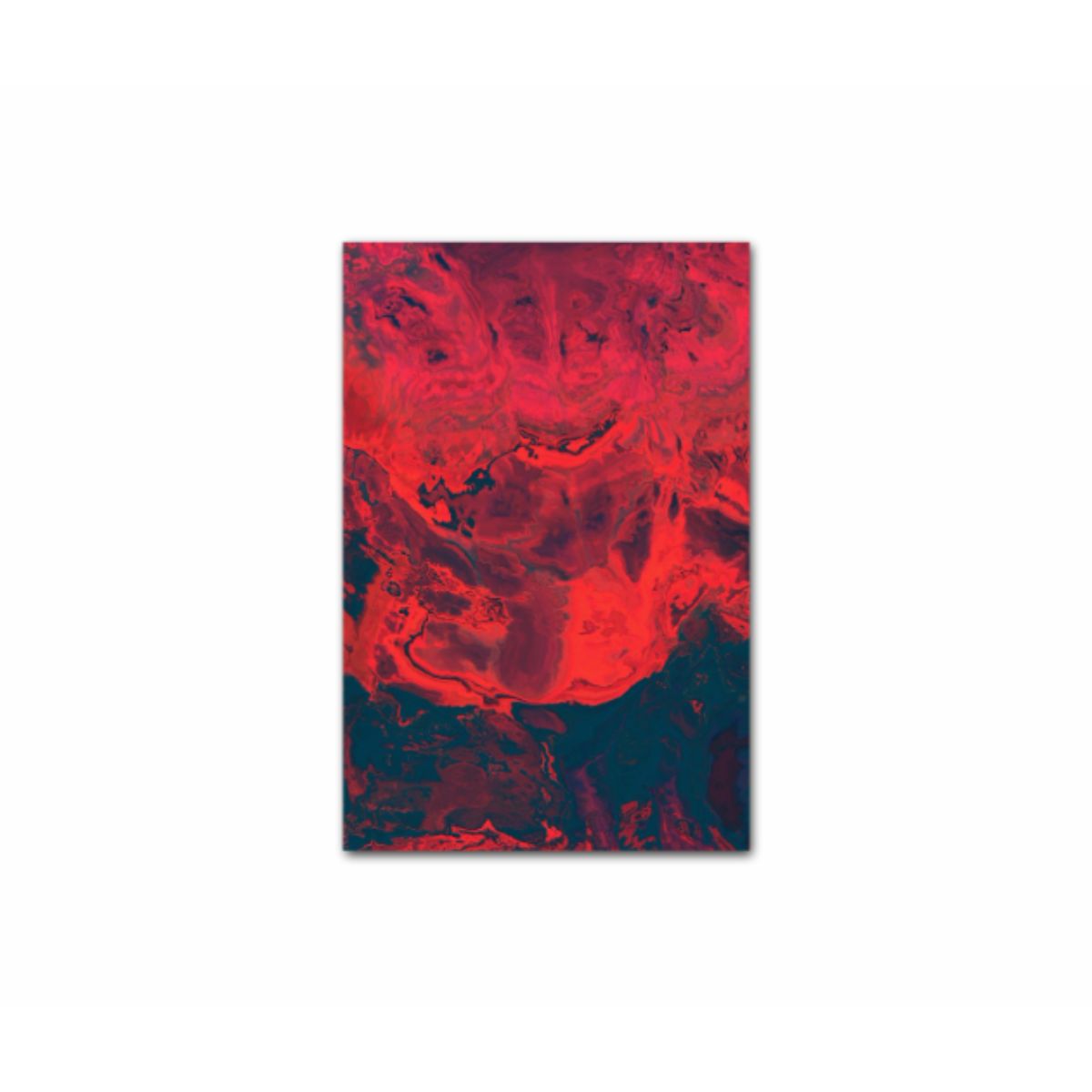 Tablou Canvas din PVC 5mm, 1 Piesa, Rosu si Negru 8, Tipar UV direct pe ...