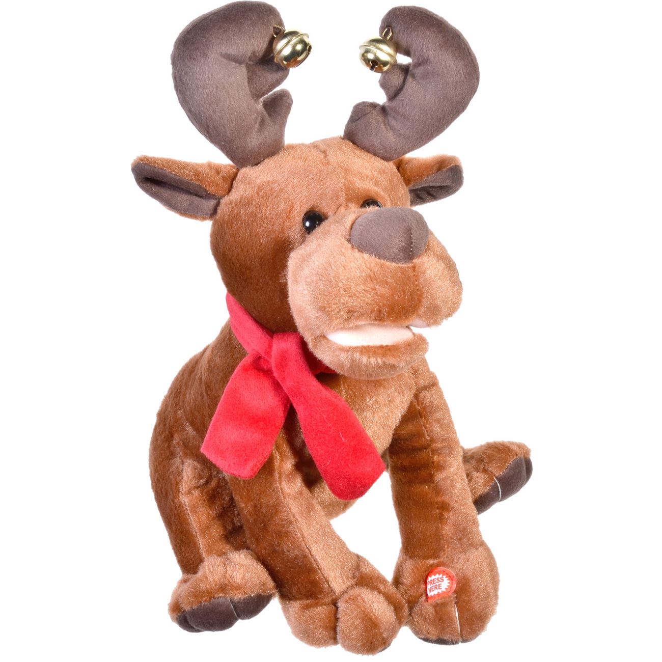 Ren de plus interactiv, Zola, cu sunet si miscare, 33cm - eMAG.ro