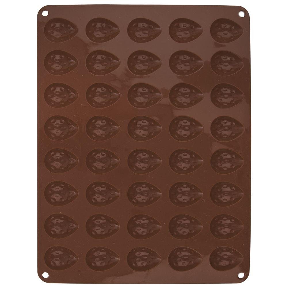 Forma fursecuri/nuci, Orion, Silicon, 40 compartimente, Maro - eMAG.ro