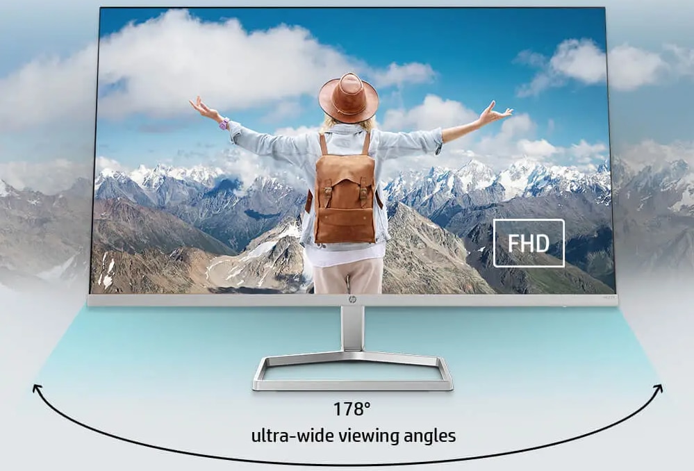 Monitor LED HP M27fe 27'' Full HD, IPS, 75Hz, VGA, HDMI, 1000:1, 5ms ...