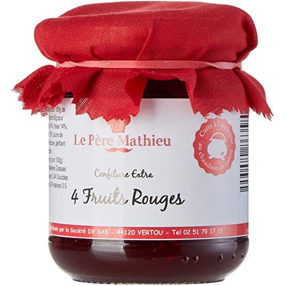 Dulceata 4 fructe rosii, Le Pere Mathieu, 250 g - eMAG.ro
