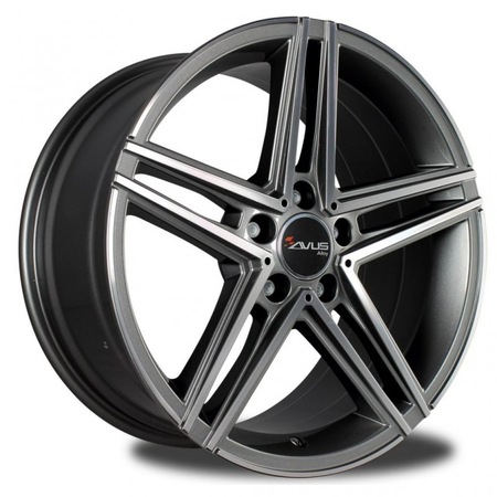 Janta aliaj Avus AC-515 ANTHRACITE 8.5x18 5x112 et45 - eMAG.ro