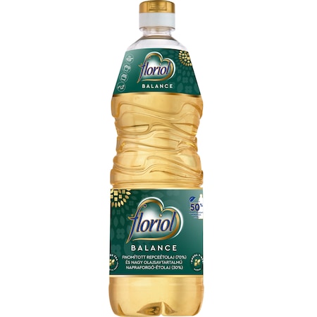 Floriol Balance Finomított étkezési repceolaj (70%) és magas ...