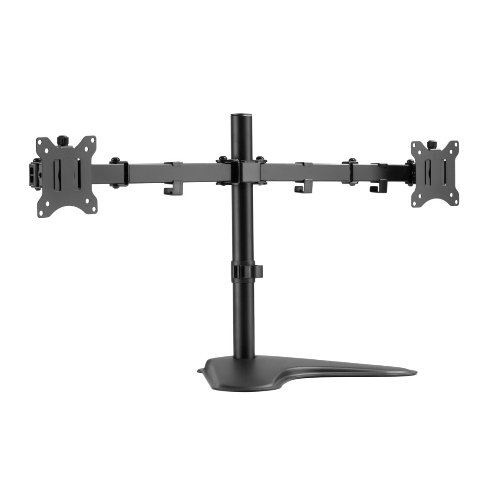 Suport pentru doua monitoare ECO Stand, 17" - 32", Negru - eMAG.ro