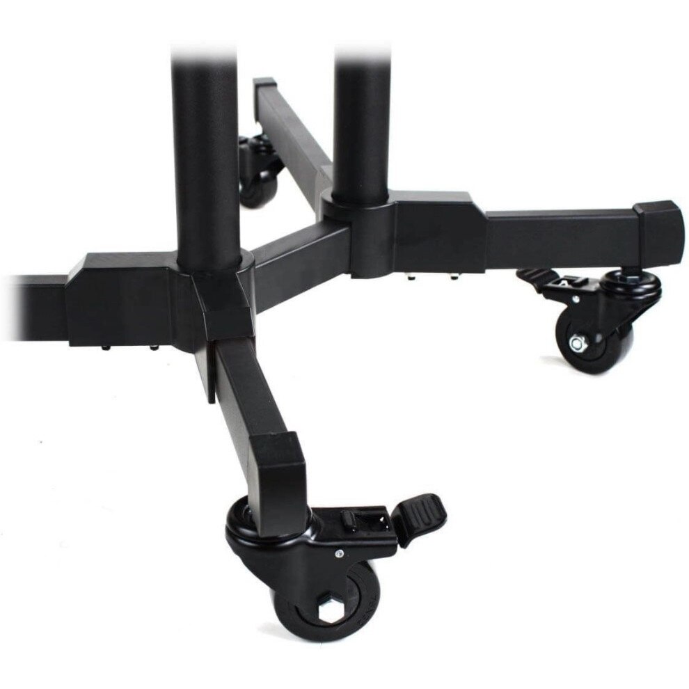 Stand, Stativ Mobil de Televizor si Videoproiector, cu Roti Blocabile ...