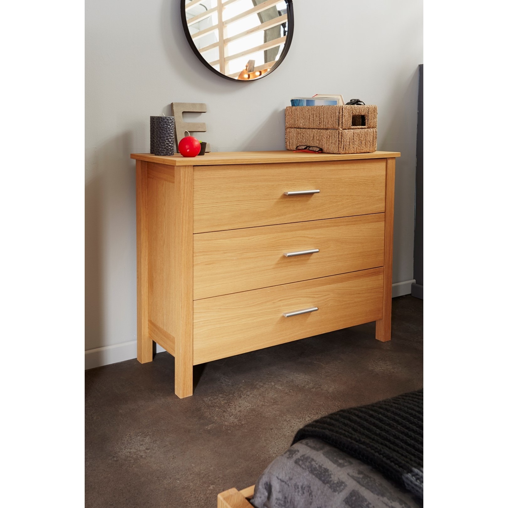 Comoda living / dormitor 3 sertare - eMAG.ro