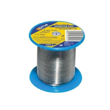 Aliaj de lipit, cositor cu sacaz, SMA SW 1/100, grosime 1 mm, greutate ...