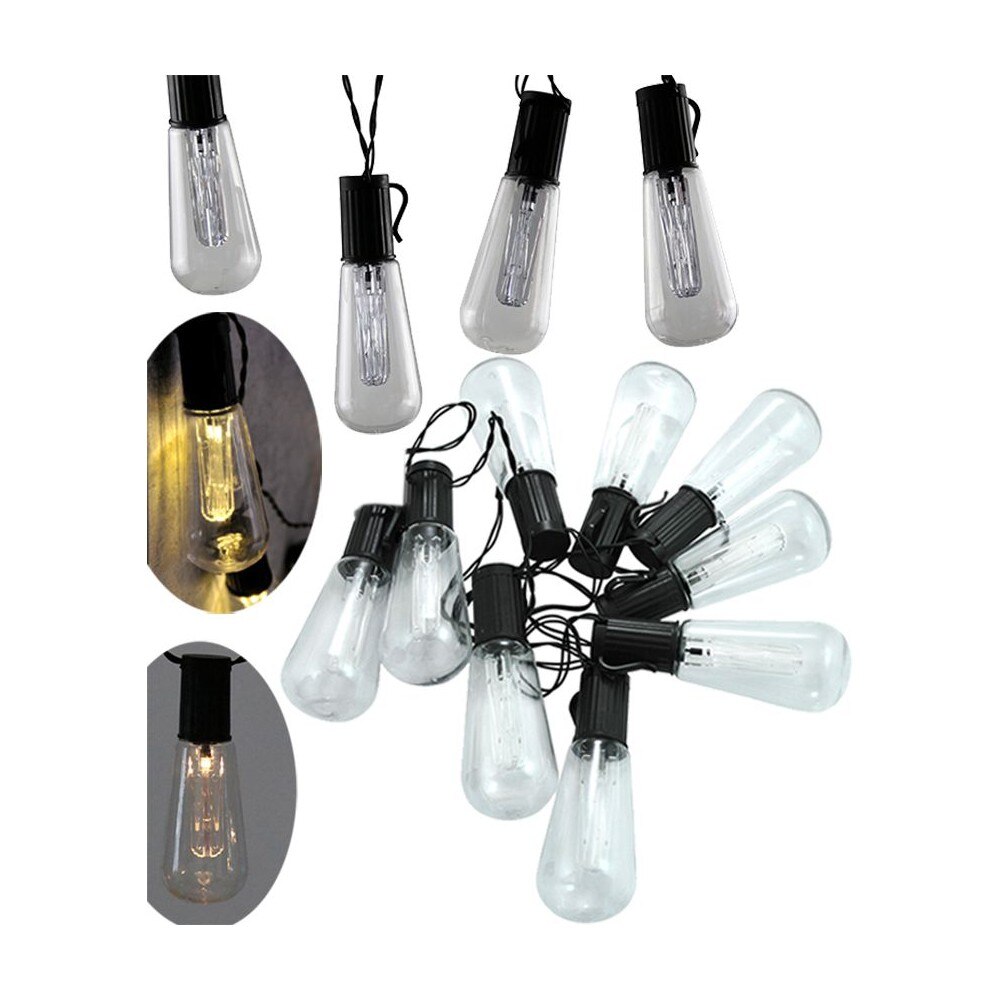 Ghirlanda luminoasa edison 2.6m cu 10 becuri led - eMAG.ro