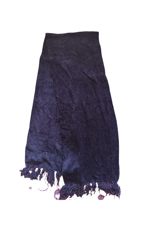 Fular unisex Bogdan, casmir, albastru, 180 x 20 cm - eMAG.ro