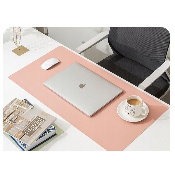 Mouse pad, Zola®, antiderapant, depozitare usoara, roz, 90x45x0.1 cm ...