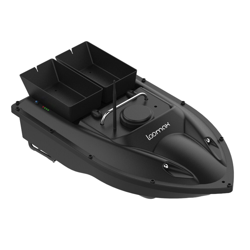 Barca pentru nadit, plantat momeala, cu telecomanda, Loomax, 2 cuve ...