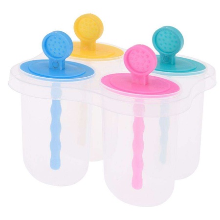 Matrita inghetata, Excellent Houseware, 4 compartimente, Multicolor ...