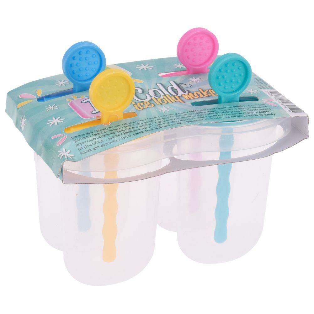 Matrita inghetata, Excellent Houseware, 4 compartimente, Multicolor ...