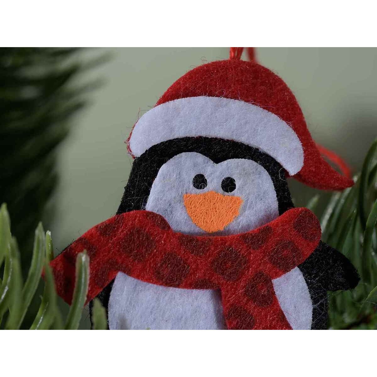 Set 48 ornamente brad din textil 4x5 cm - eMAG.ro